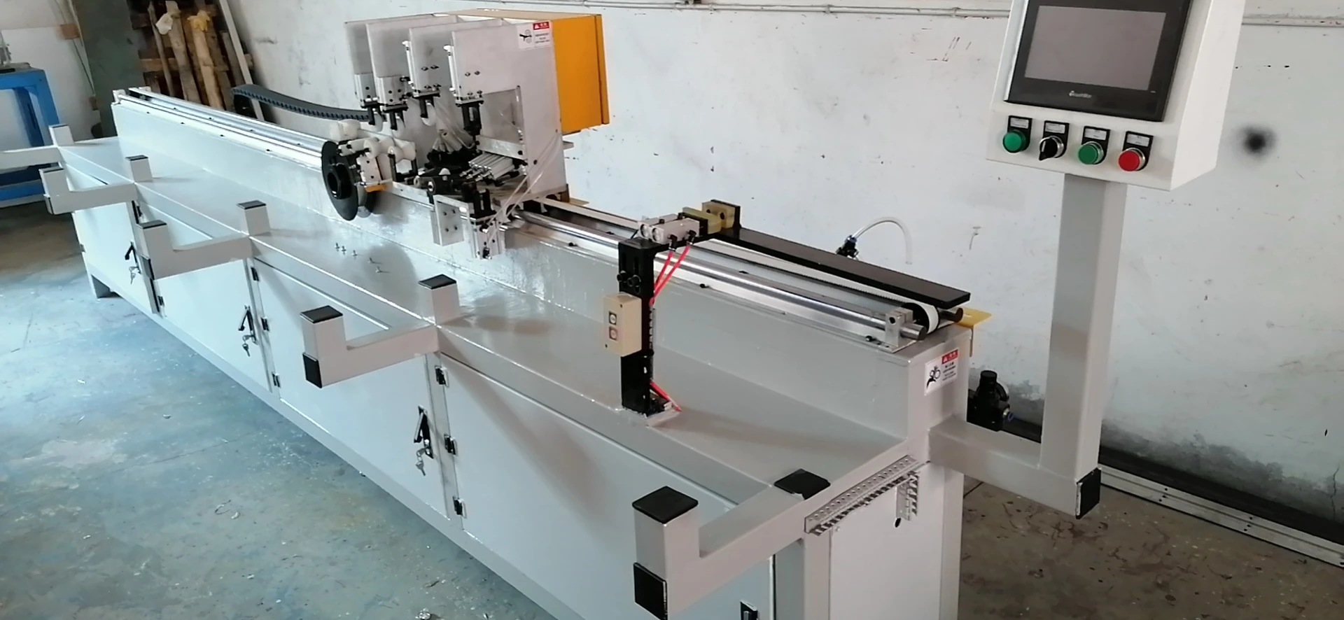 Automatic Aluminum Foil Taping Machine For Suction Tube With Capillary ...