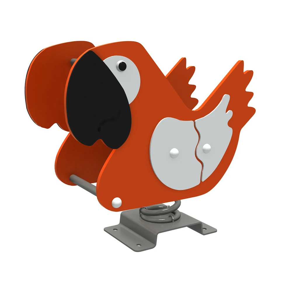 Modern Kids Rocking Chair Horse Pe Panel Board Spring Rocking Horse ...