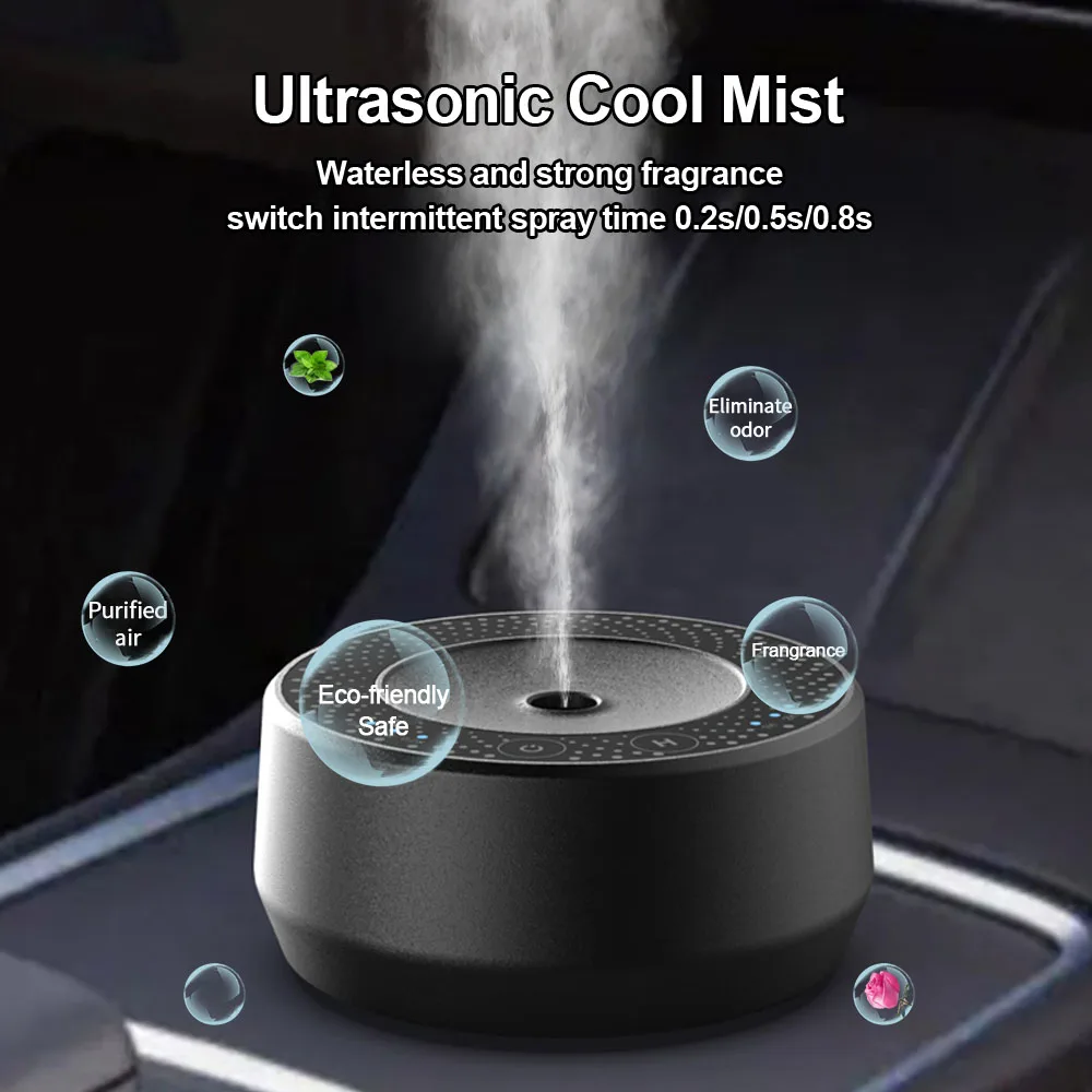 Wholesale RTS Mini Portable Automatic Essential Oil Car Nebulizer Scent ...