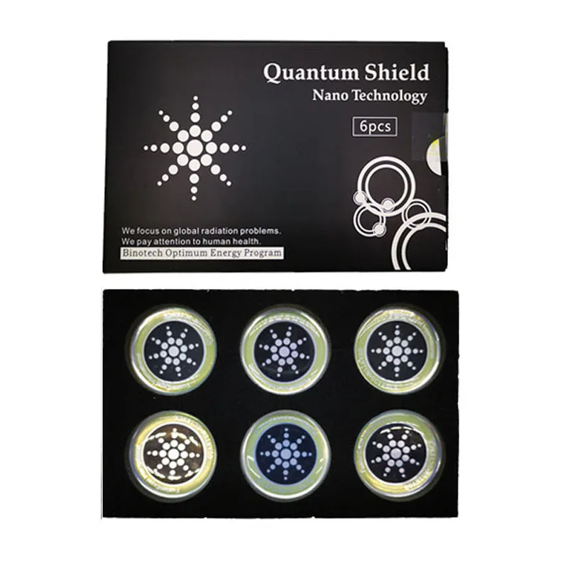 2025 Quantum Shield Gold Round Household Appliance Stickers Phone ...