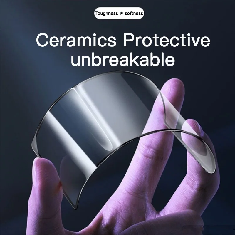 2.5D 3D Mobile Phone Bendable Ag Frosted Ceramics Protective Film ...