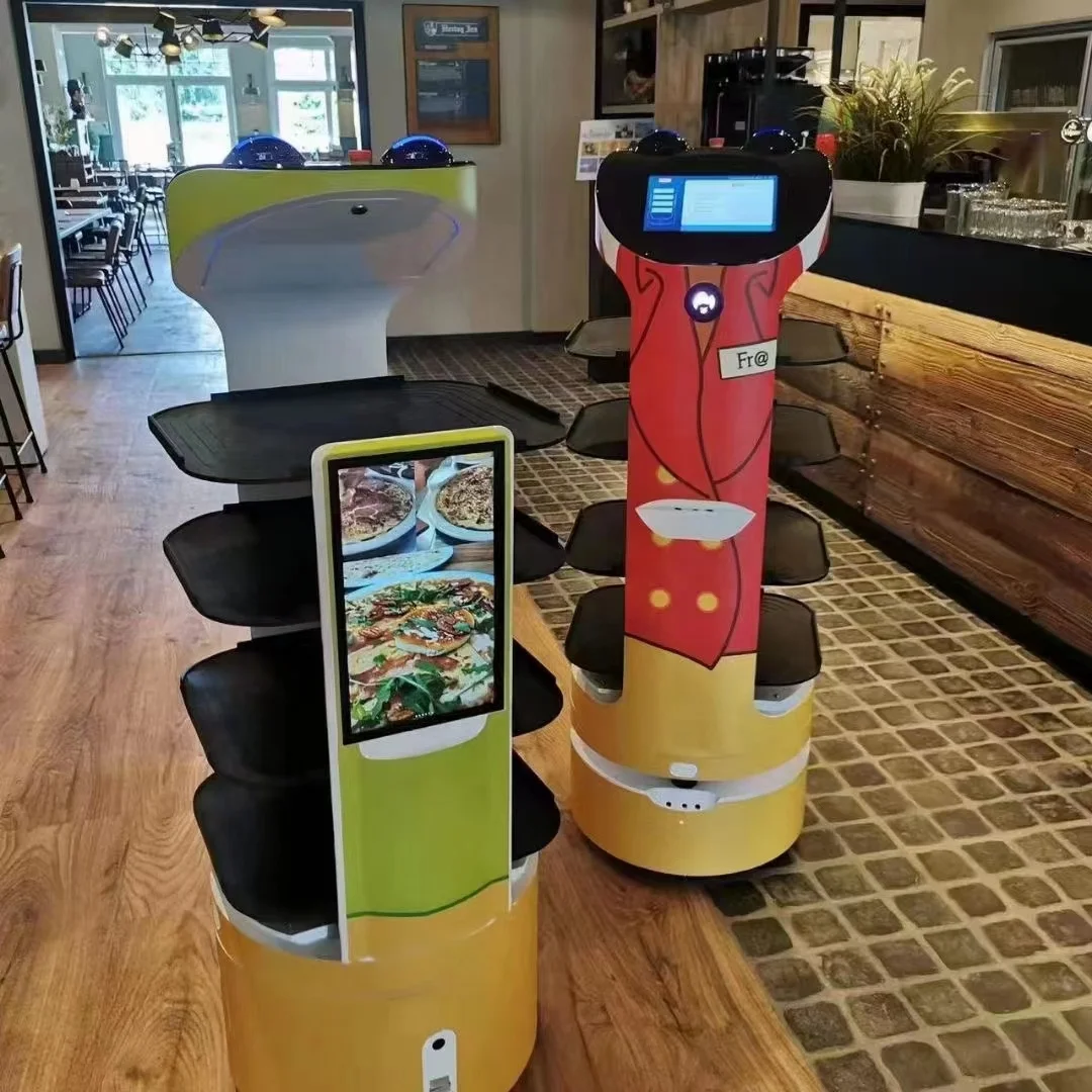 Intelligent Automatic Navigation Food Delivery Robot Smart Waiter Robot ...