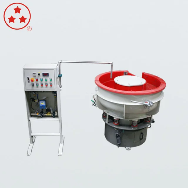 Pu Lining Surface Finishing Vibratory Polishing Grinding Machine ...