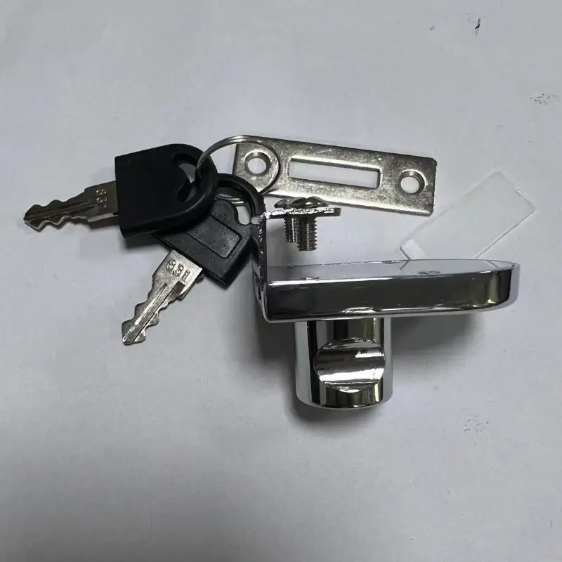 Glass Cabinet Door Lock Display Case Lock 408 Zinc Alloy - Buy Glass ...