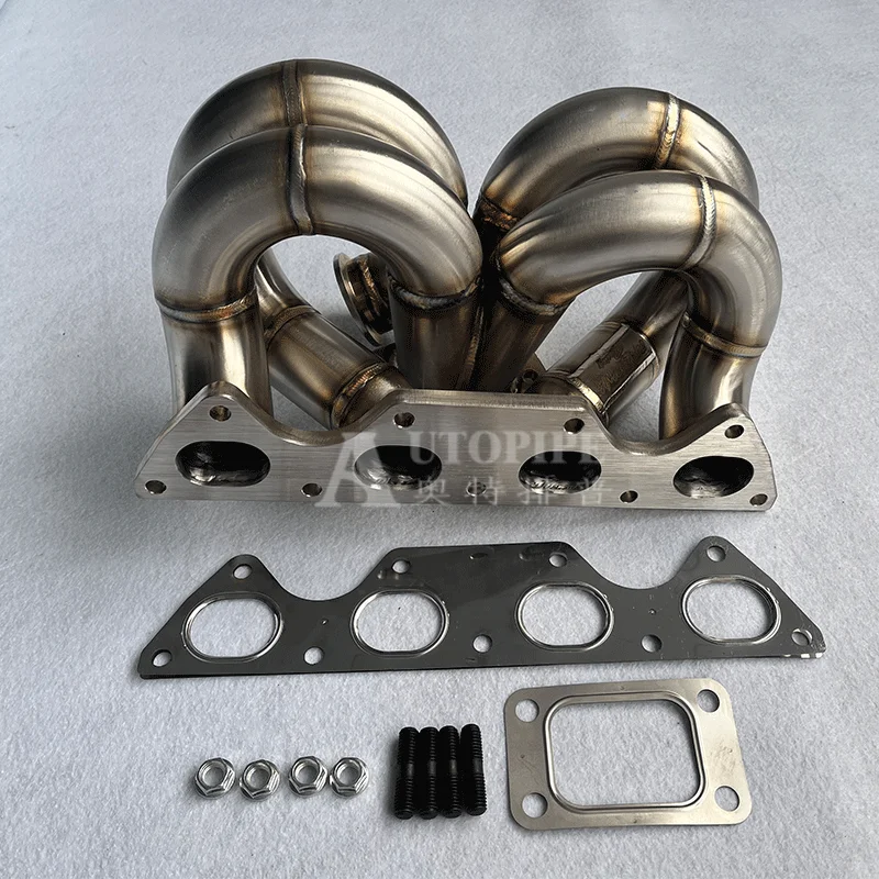 Exhaust Turbo Manifold For Honda Civic Si Ram Horn K Swap K20 K24 Eg Ek ...