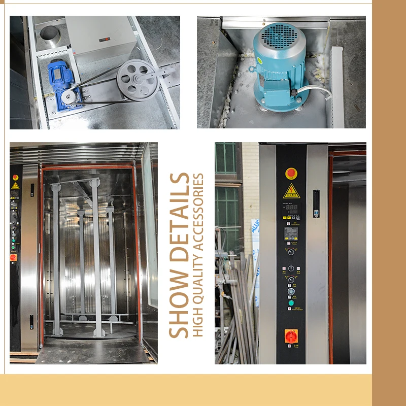 Gas Oven 16 Trays 32 Trays 64 Trays Gas Rotary Oven Oven Factory In ...