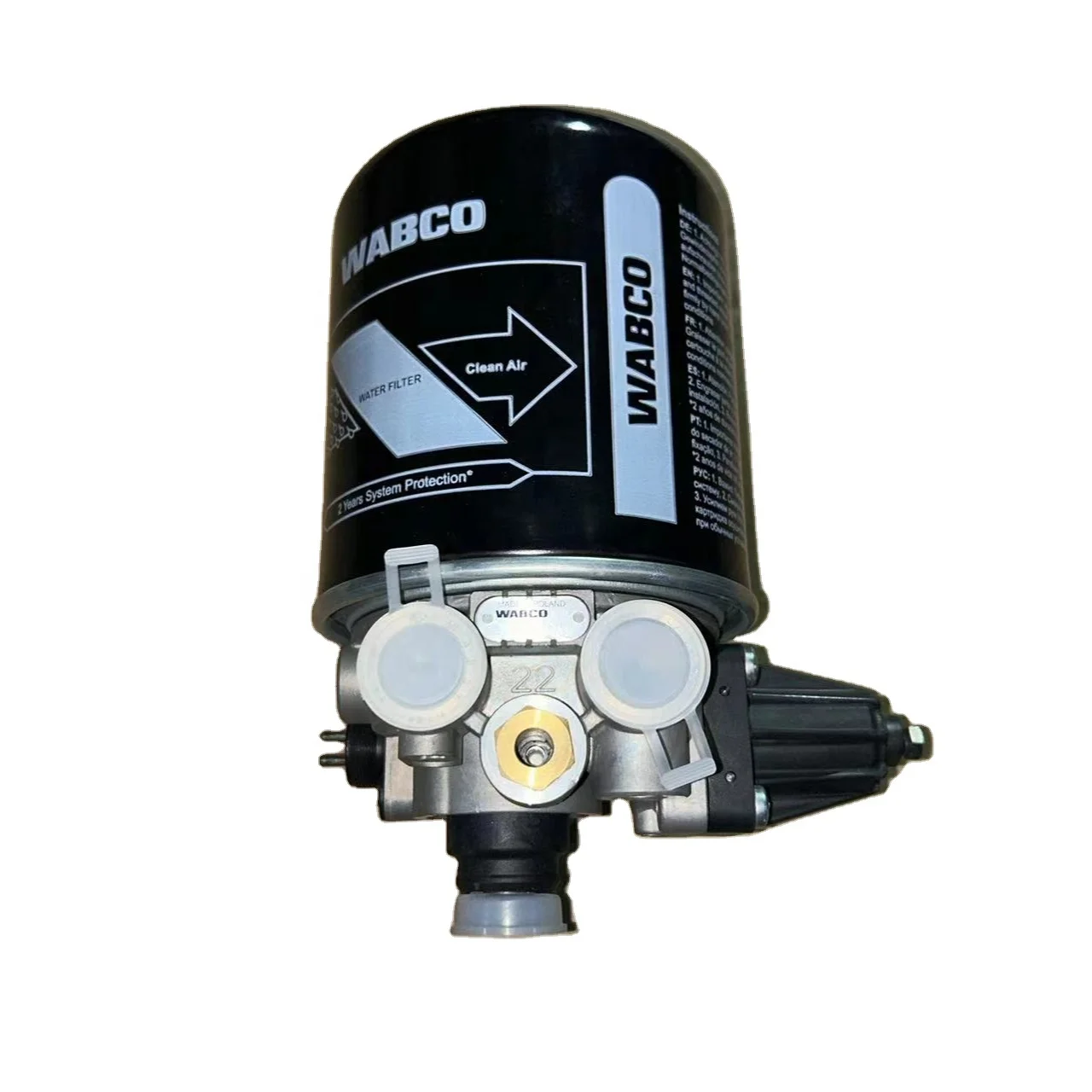 Wabco 4324100690 Single Chamber Air Dryer A0014316215 390854 V-olvo S ...