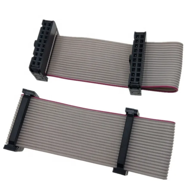 Double Row 2x10pin Idc 2.54mm To 20 Pin Idc2.54 Pitch Female Flat Flex ...