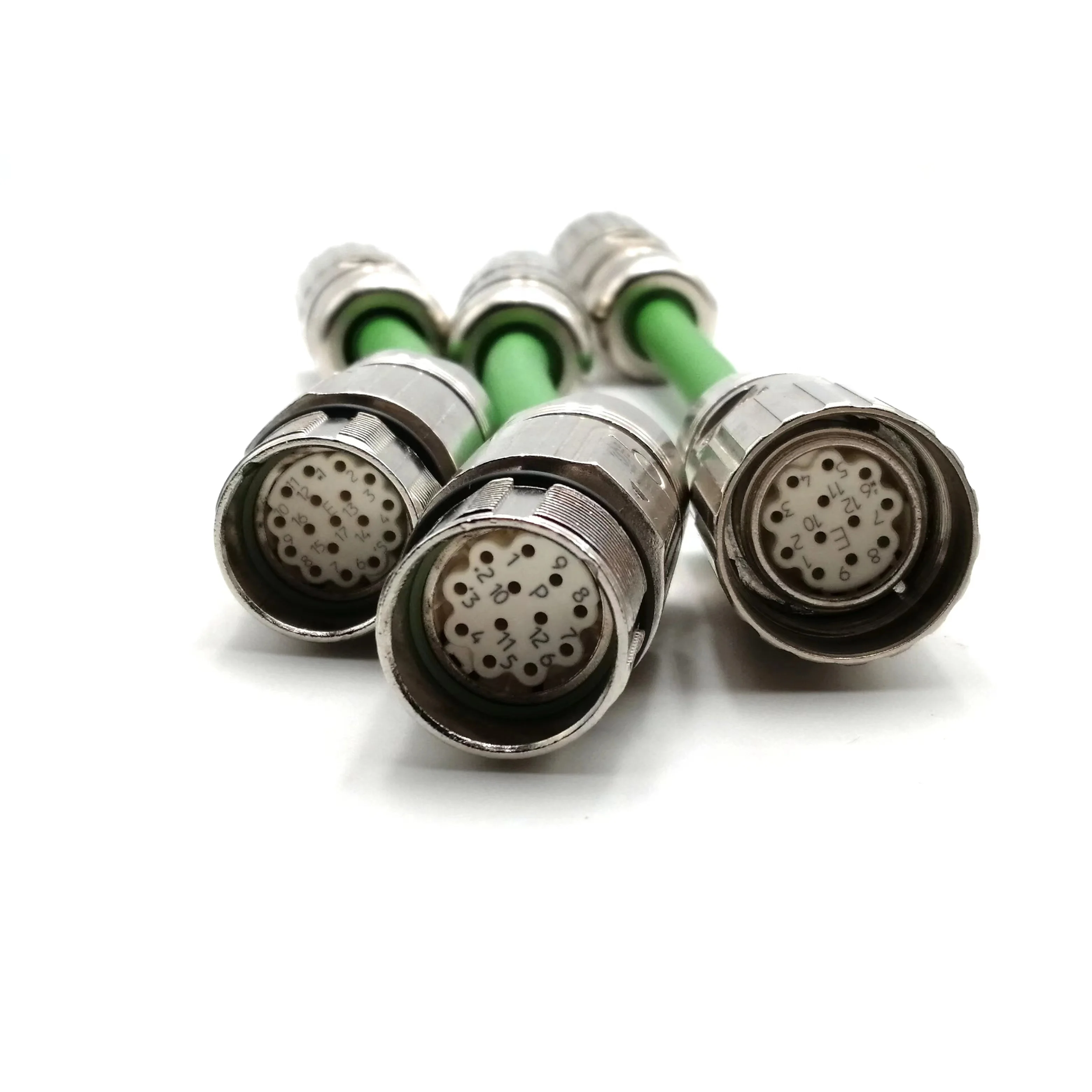 TE M23 12PIN Circular Connector - Encoder Cable 1-100m