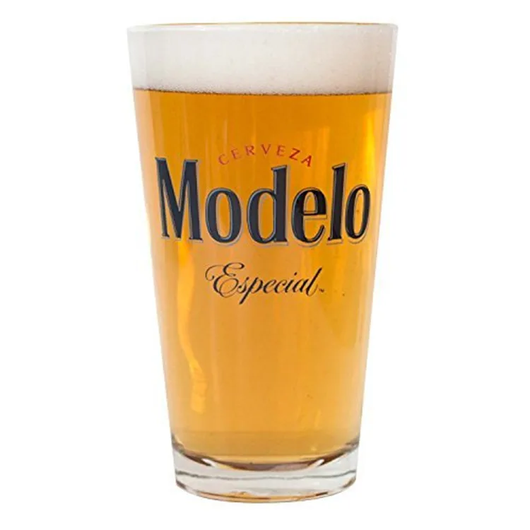16oz Modelo Especial 2 Pack Pint Glasses - Buy 2 Pack Pint Glasses ...