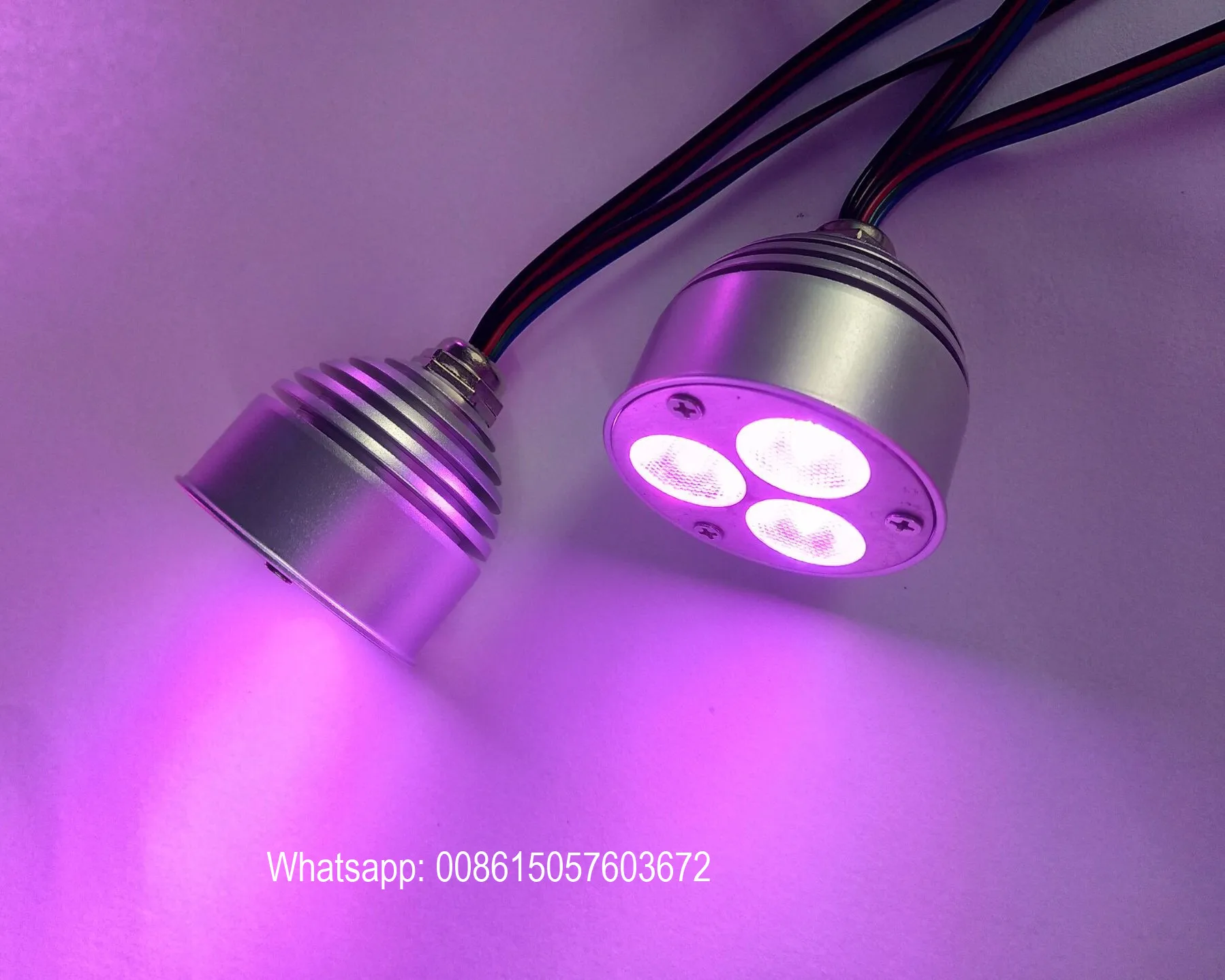 6w Mini Rgb 3in1 Led Spotlight 12-24v Dc Ce&rohs - Buy Mini Rgb Led ...