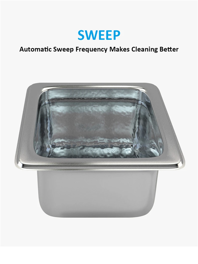 JEKEN TUC-150 Ultrasonic Cleaner - 15L Ultra Sound Washing Machine