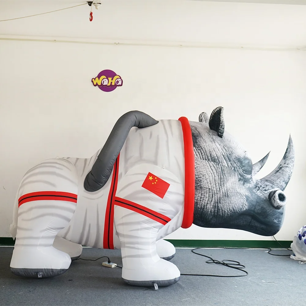 Customized Inflatable Rhino Model Rhinoceros Costumes Event Party ...