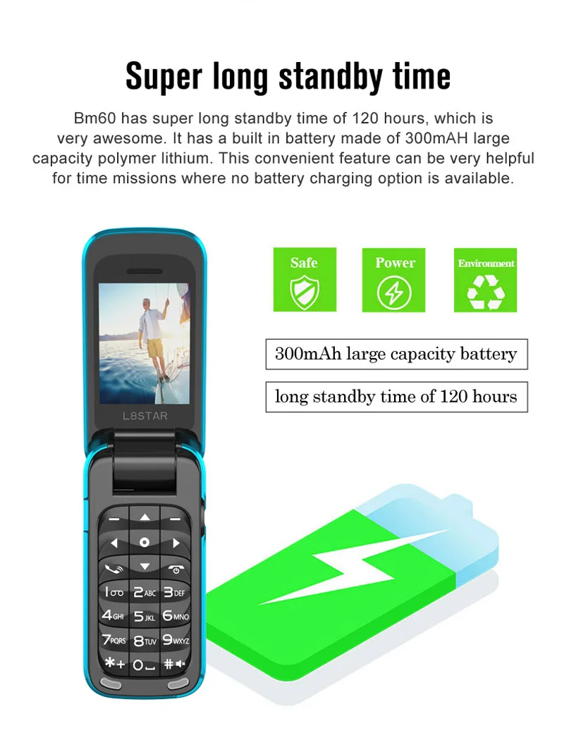 1.14 Inch Magic Voice Changer Small Size Mini Cute Flip Mobile Phone ...