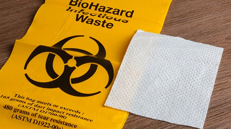 Hospital Consumable Liquid Urine Soaking Biodegradable Absorbent Pad ...