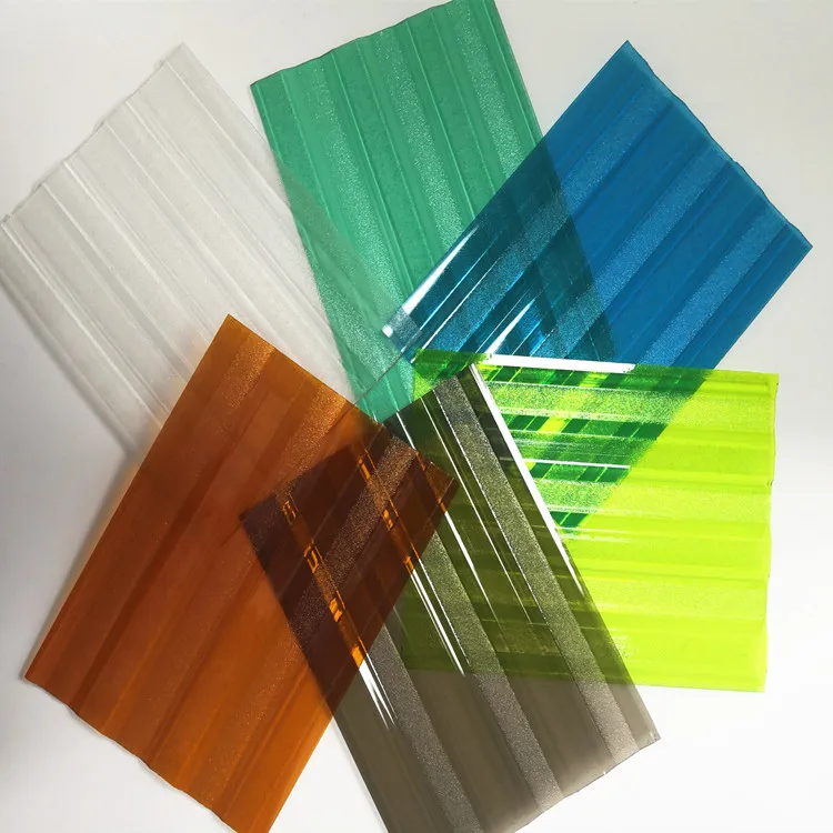 Duralon Embossed and Corrugated Polycarbonate Sheets