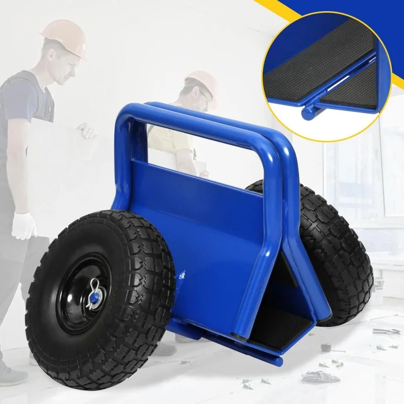 Blue All-Terrain 1000LBS Heavy Duty Panel Slab Dolly with Handle ...