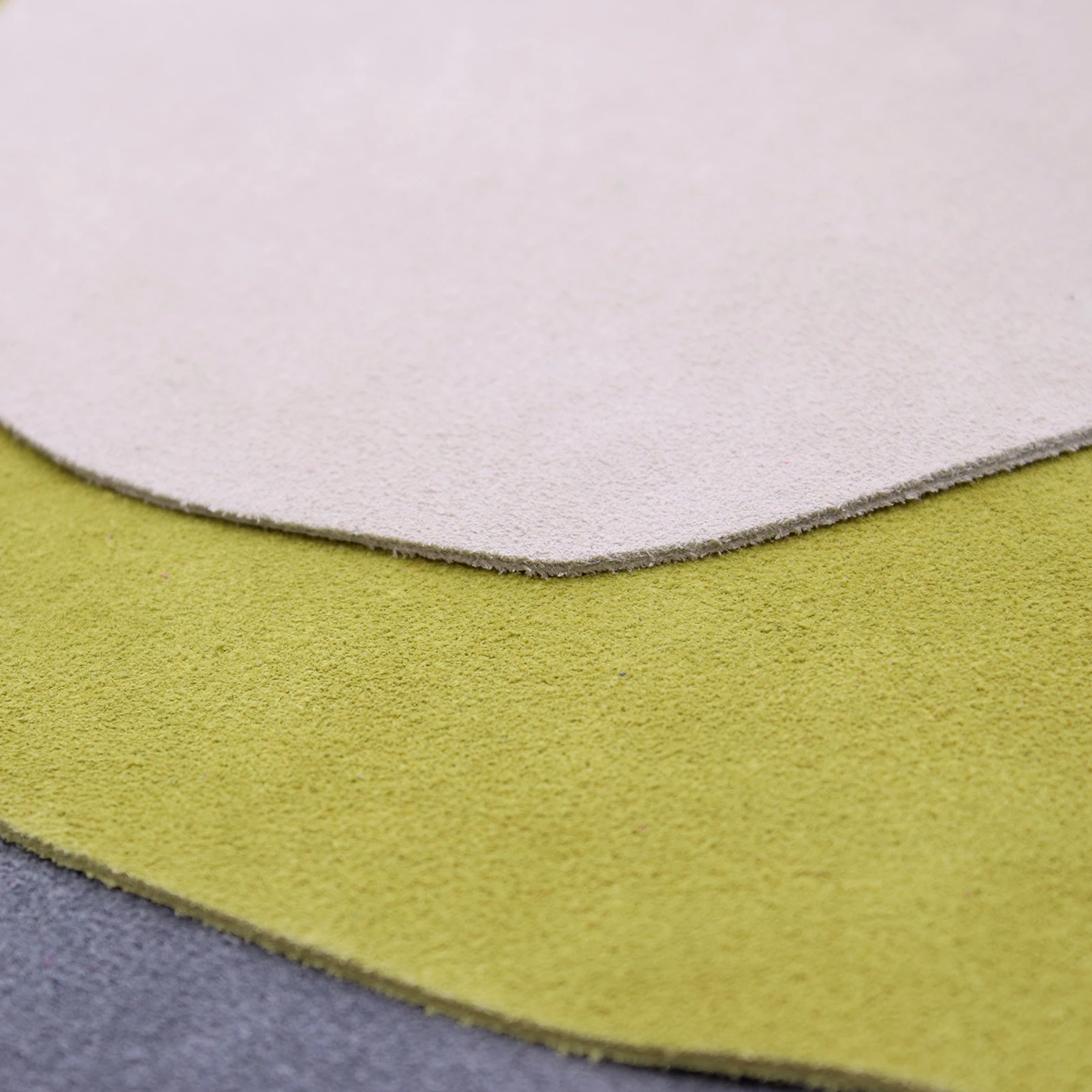 Real Cow Suede Pieces - DIY Suede Leather Fabric Scraps