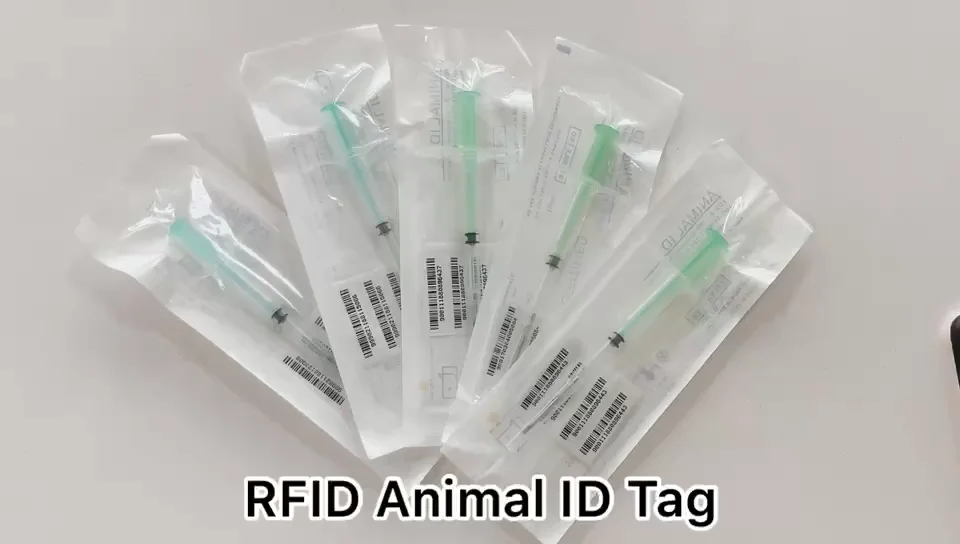 Hf Pet Implant Sheep Animal Tracking Id Tag Rfid Chip Preprogrammed Nfc ...