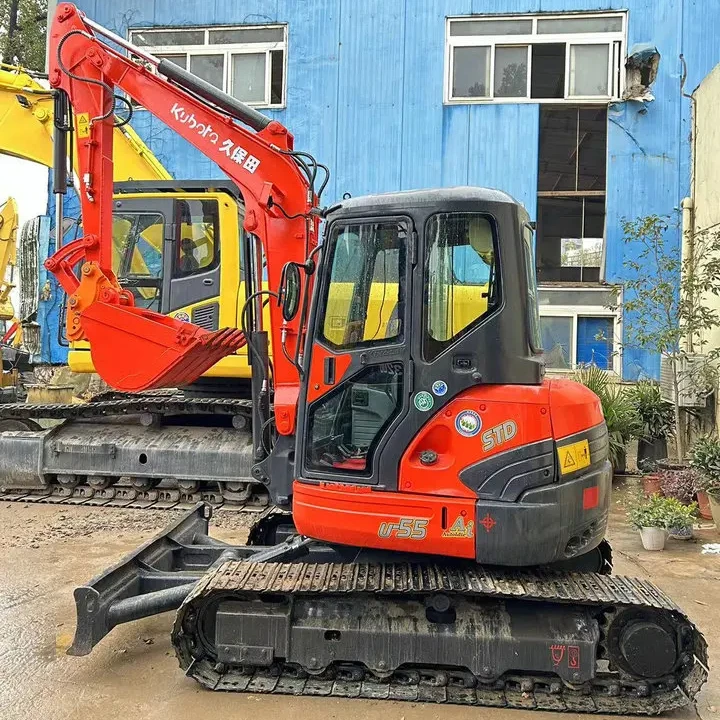 The Second-hand Refurbished Crawler Hydraulic 5-ton Mini Excavator ...