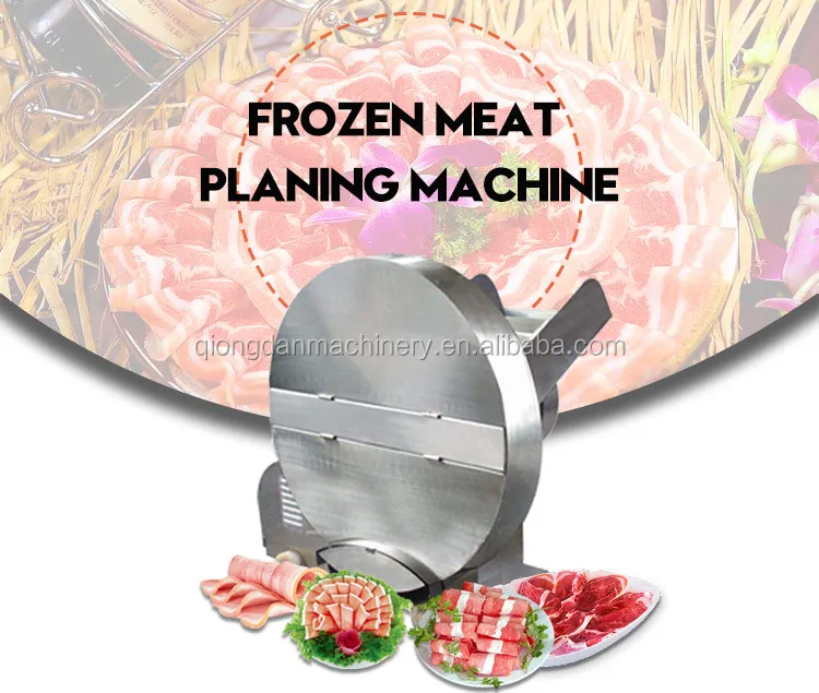 Frozen meat planing machine Pork Meat Planning Machine Meat Planer ...
