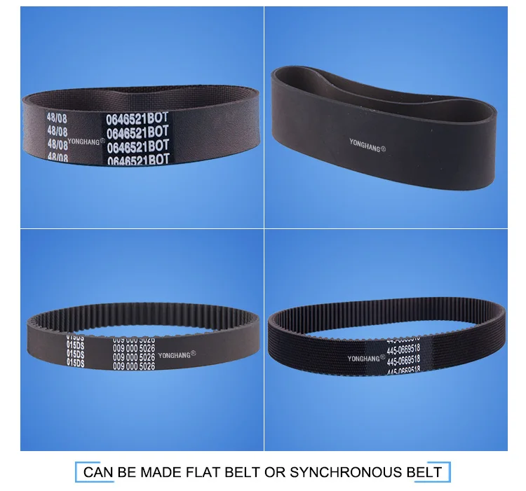 222 10 0.65mm Atm Rubber Endless Flat Ncr Atm Belt Transport Belts ...