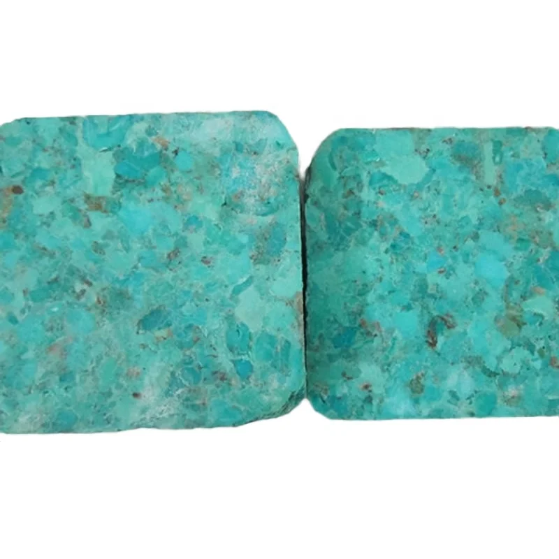 Genuine Compressed Turquoise Rough Stock - Gemstone Weight 0.7kg