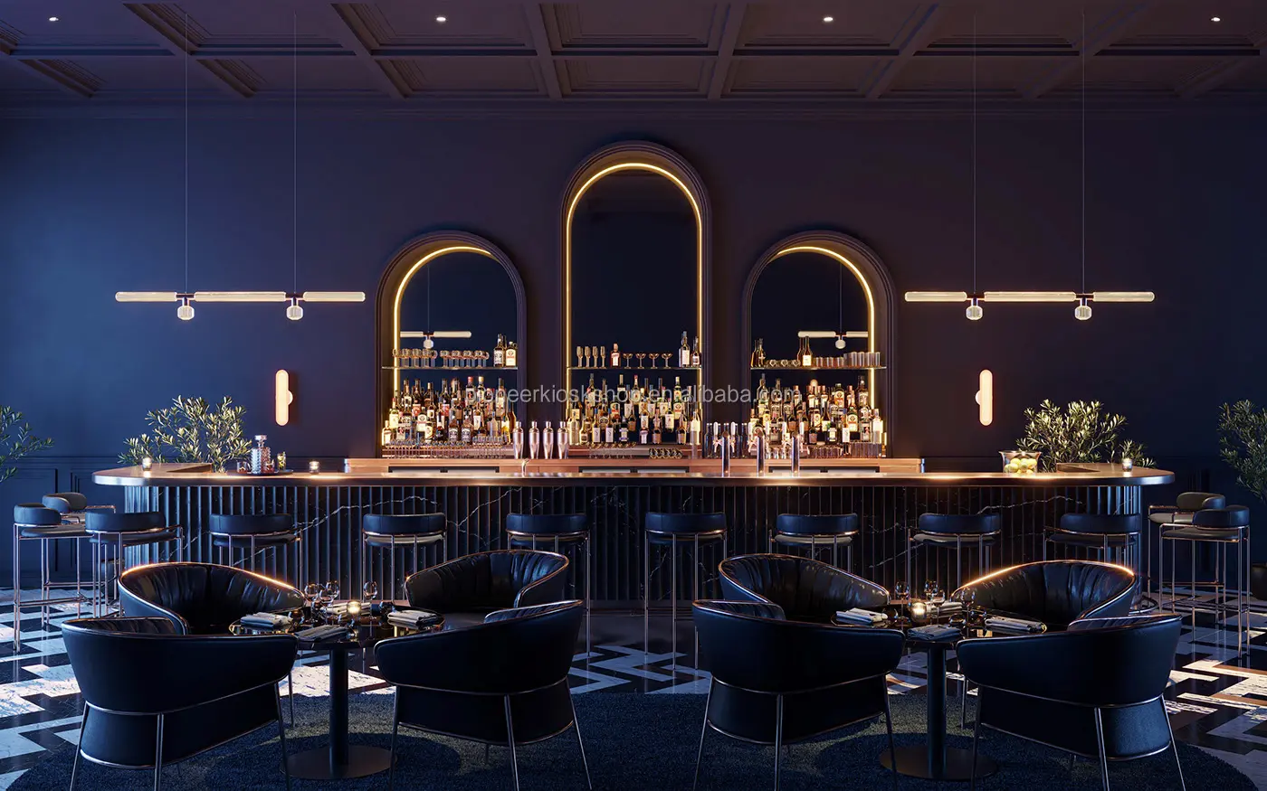 Customized Bar Counters - Elevate Your Hotel Lounge