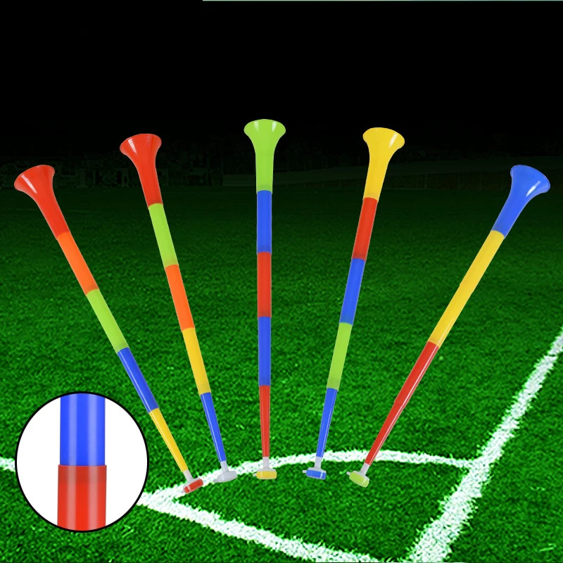 Plastic W Uvuzela Two Section Air Horns Soccer Fan Trumpet Fans ...