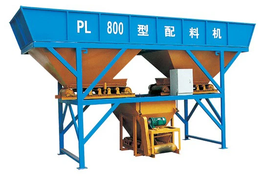 PL800 Aggregate Bins - Precast Concrete Batching System