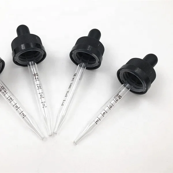Child Resistant Dropper With Scale Graduated Droppers Curved Dropper ...