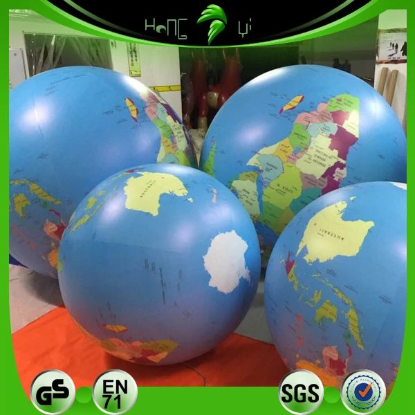 Hanging Inflatable Earth Balloons,Inflatable Globe With Led Light - Buy ...