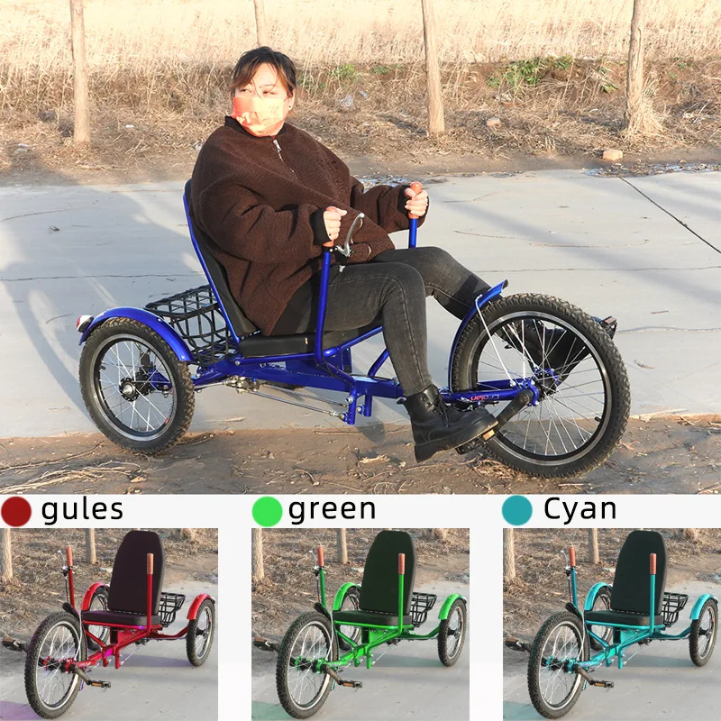 Chainless Profiled Lying Three-wheeled Bicycle| Alibaba.com