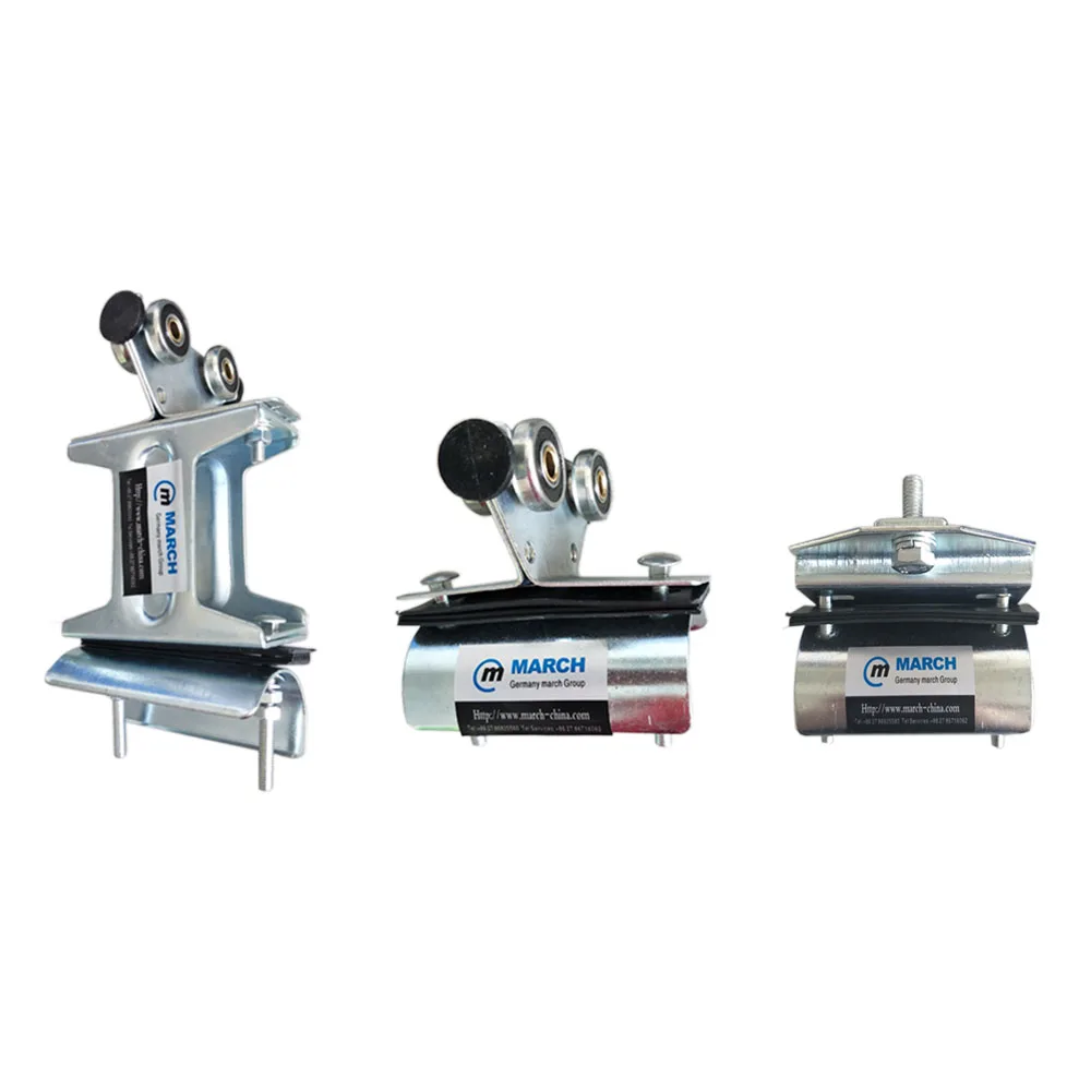 March Flat C-Track Cable Slide Trolleys System for Crane