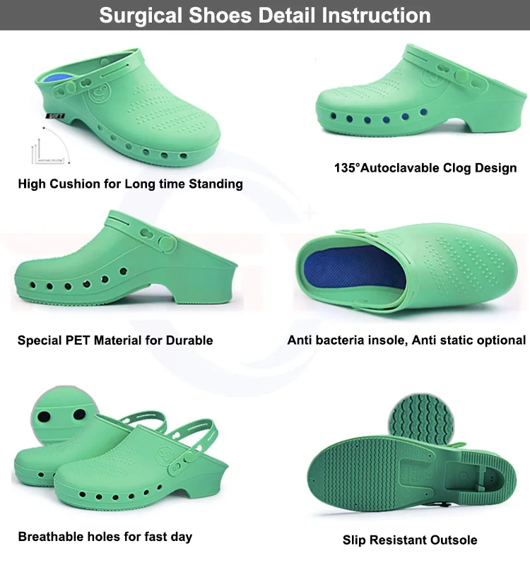 Wholesale Surgical Laboratory Medical Shoes - 135°C Autoclavable