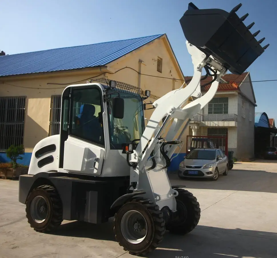 48v/400ah Battery Powered 4 Wheel Drive Mini Electrical Loaders Made In ...