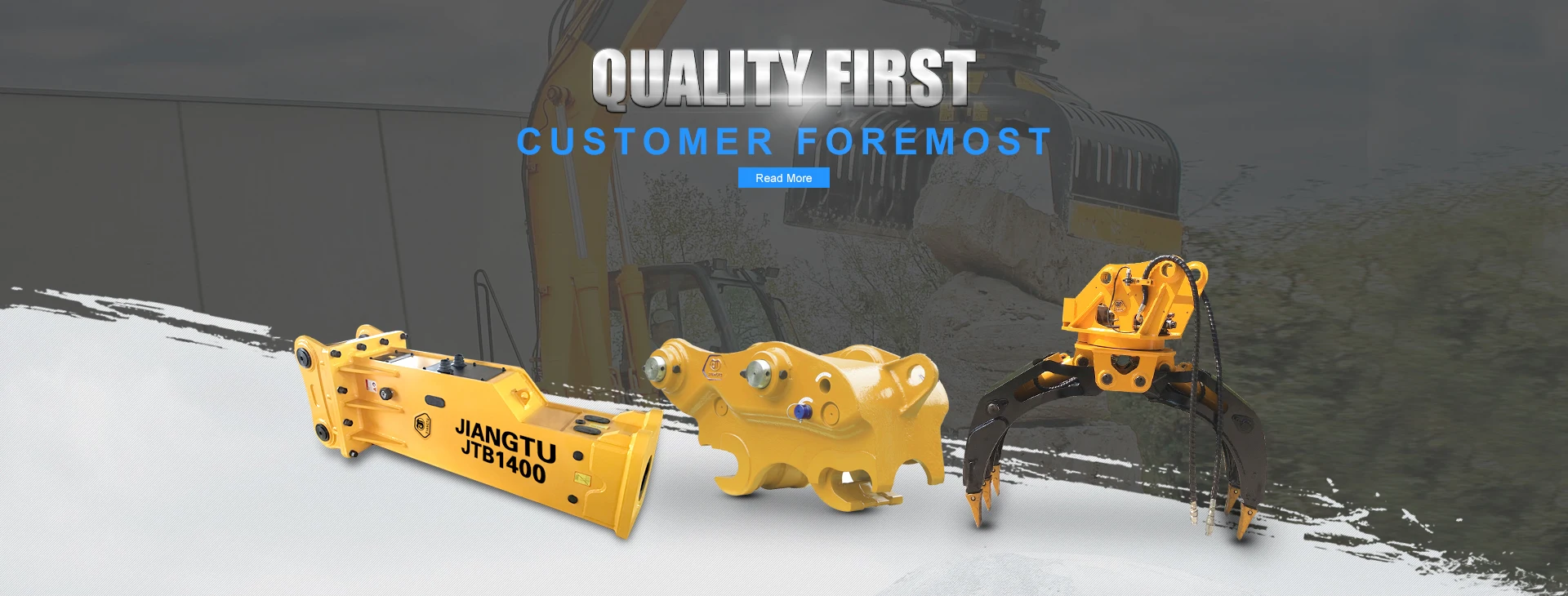 Yantai Jiangtu Mechanical Equipment Co., Ltd. - Quick Coupler, Grapple