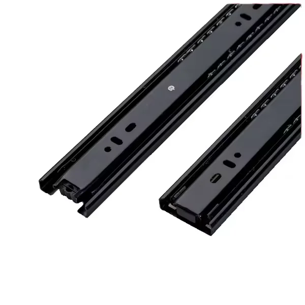 17mm 2 Sections Mini Drawer Slide For Furniture Ball Bearing Slide Rail ...