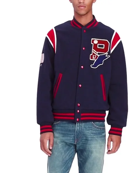 Hip Hop Vintage Letterman Warm Varisty Casual Fashion Leather Winter ...