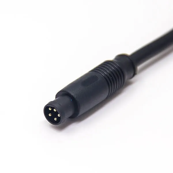 M8 5 Pin Can Bus Cable 1M B Coding Male to Female Push Pull Connector ...