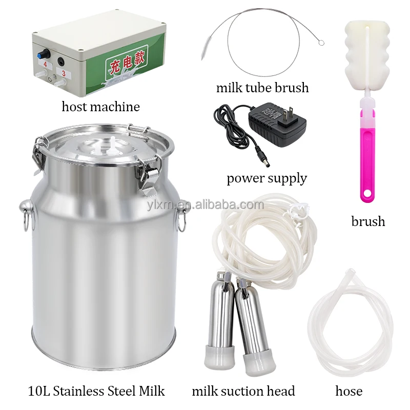 Dairy Farm 5L/10L Mini Milking Equipment - Portable & Efficient