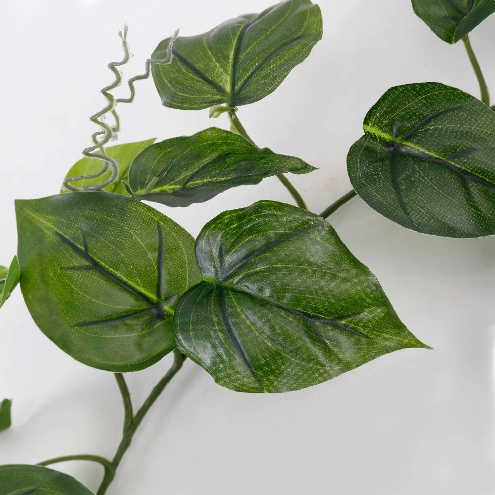 Oem New Coming Plastic Garland Greenery Green Pathos Hanging Plant ...