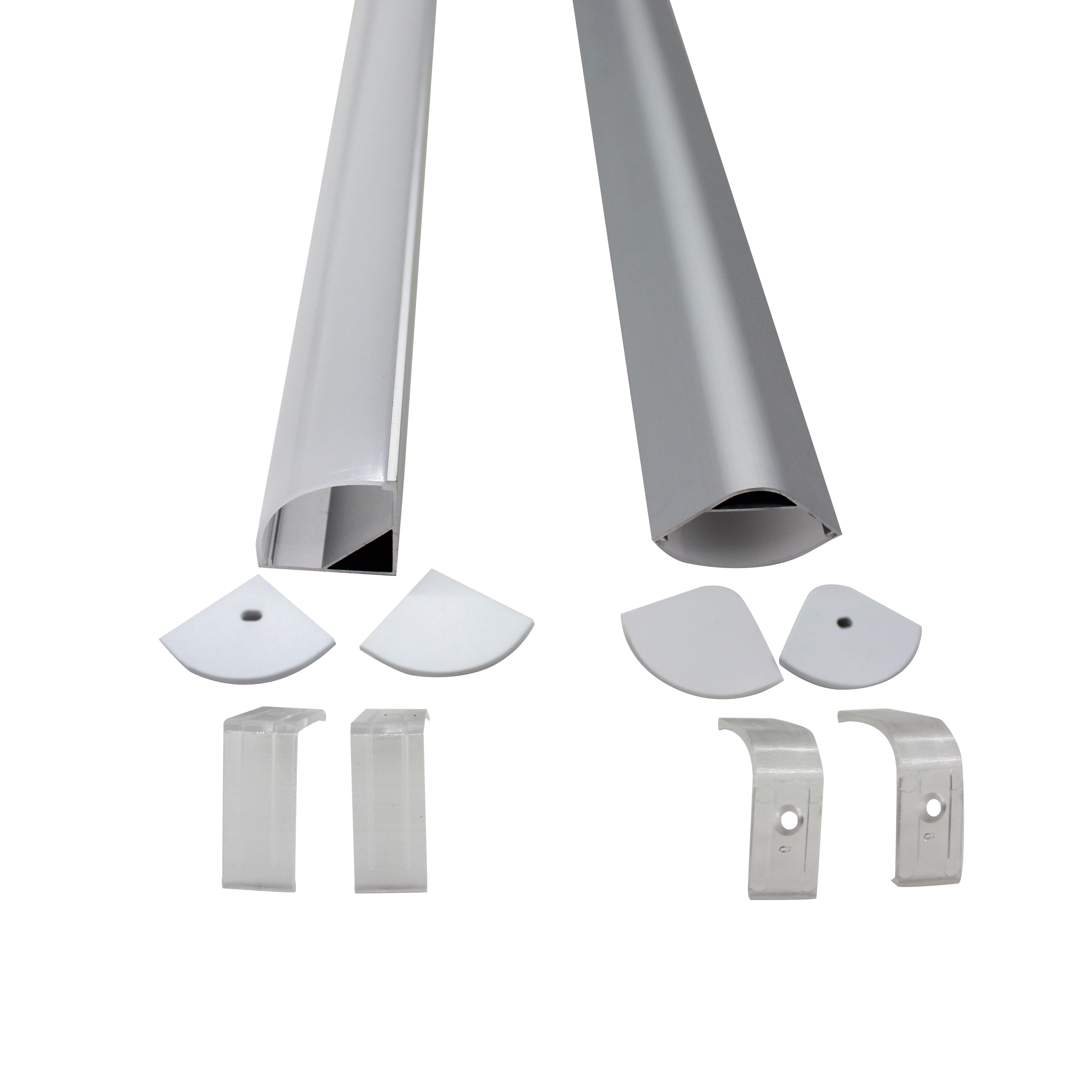 Custom Size Led Aluminum Profile Led Angular Profile Aluminum Channel ...