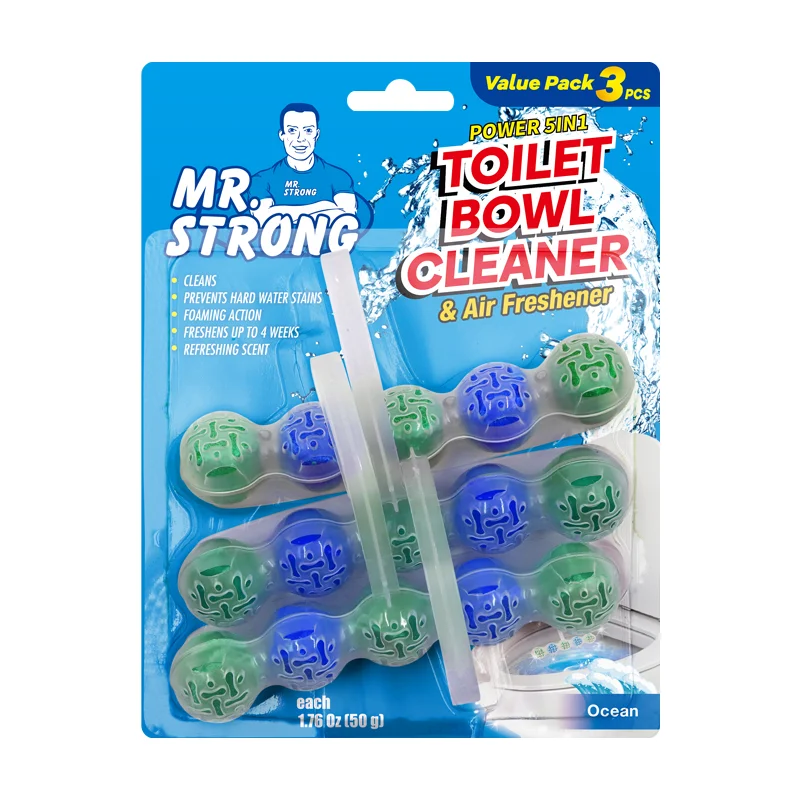 Hot Sale Toilet Bowl Clean Block Rim Hanger Auto Flush Foaming Clean ...