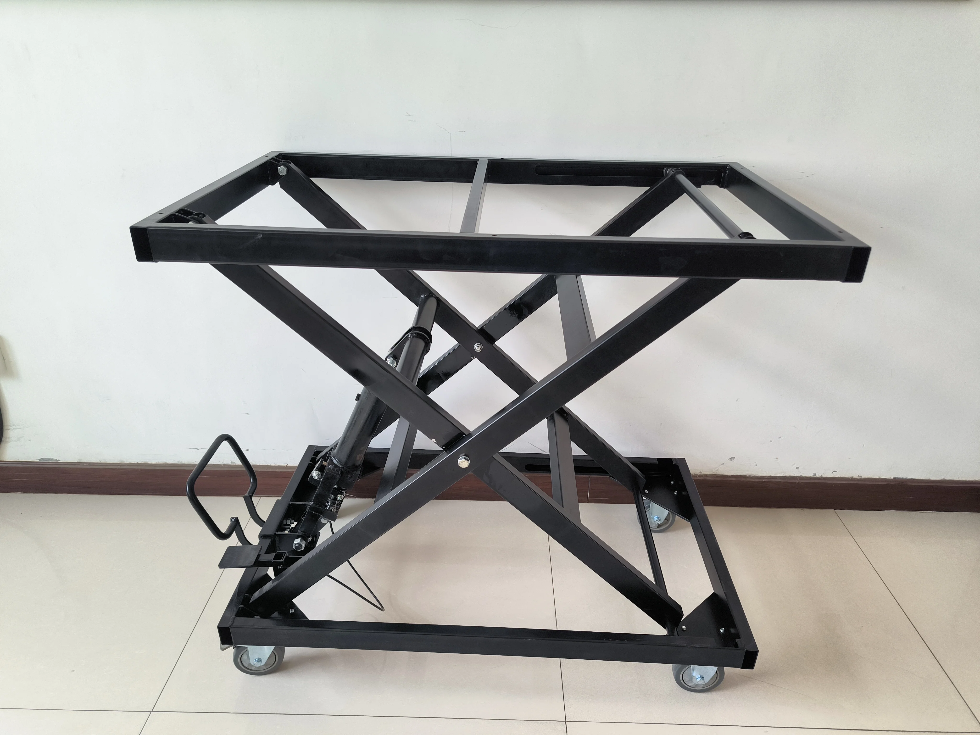 Portable Workbench Stand Adjustable Hydraulic Raising Work Platform ...