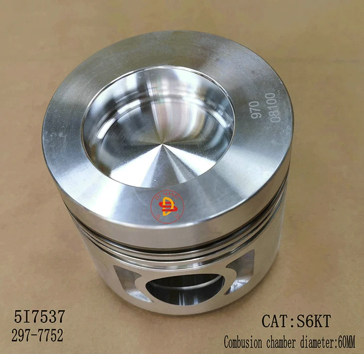 S6kt 60mm Engine Part Piston 5i7537 297-7752 for Excavators