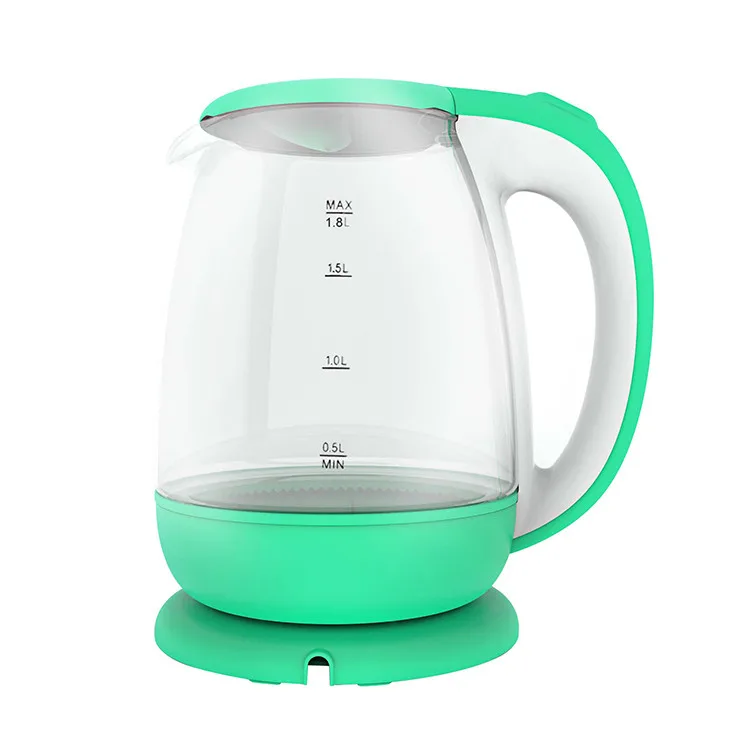 1.8l Smart Glass Electric Kettle For Home Appliance Fast Water Boil Small Borosilicate Kettle ...