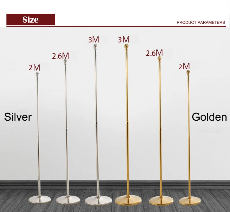 Office Decoration Flagpole - Advanced Telescopic Design