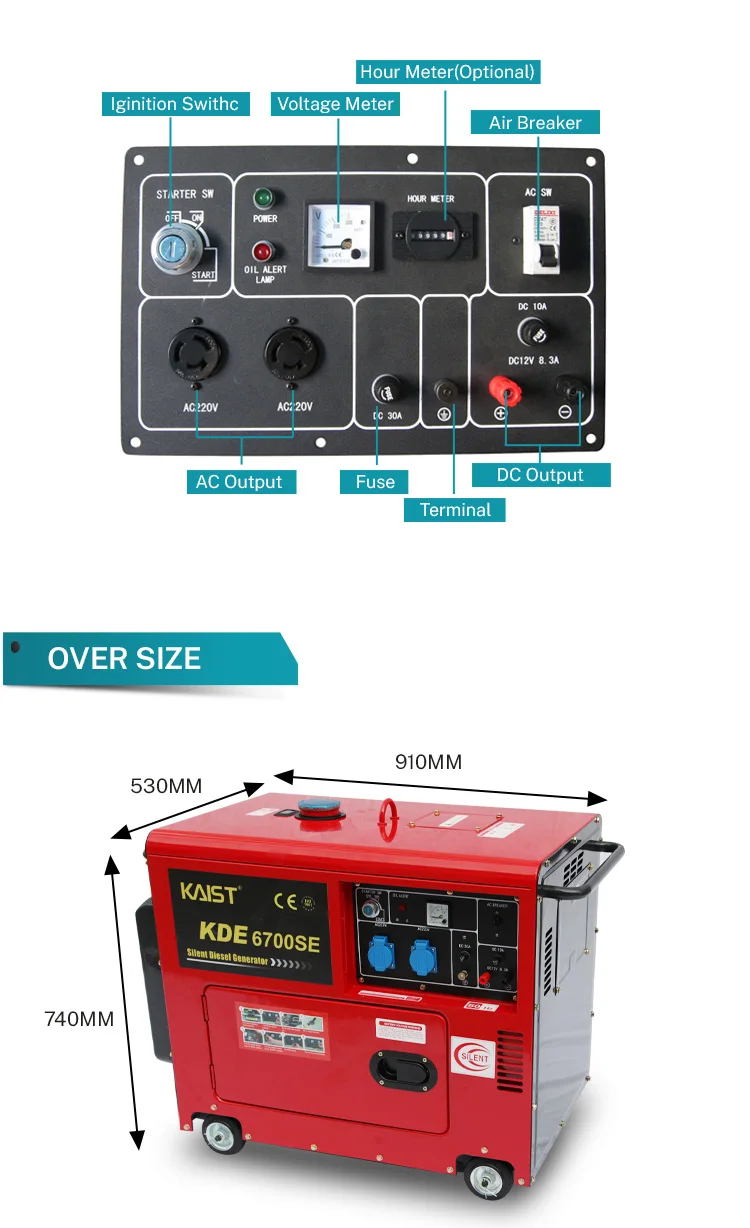 5kw Silent Mini Electric Generator Without Fuel With Good Quality - Buy ...