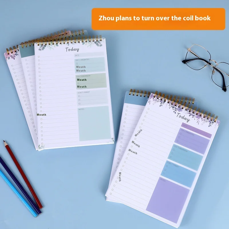Hot Sale Customizable Weekly Plan Schedule Planner B5/A6 Size with ...